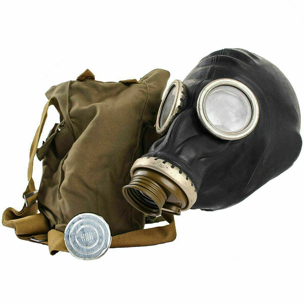 Купить Противогаз Soviet russian military Gas mask gp/5 black rubber ...