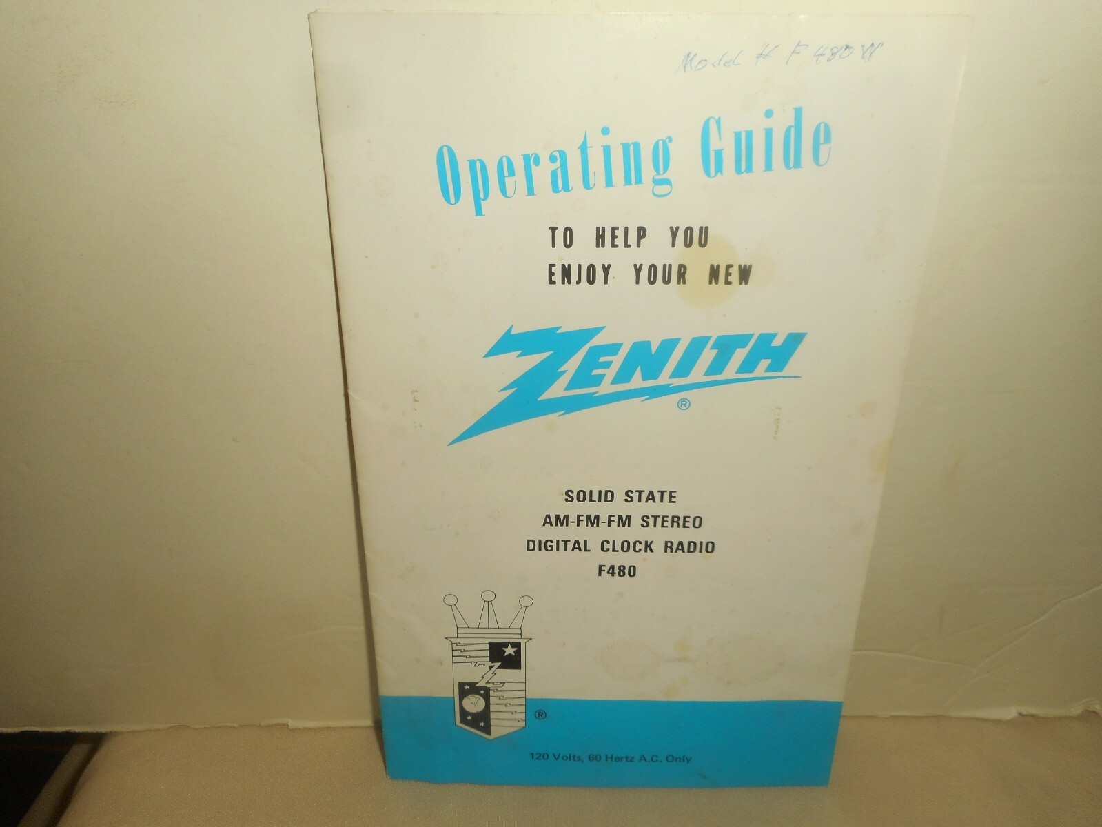 Zenith Alarm Clock Radio Manual | Zenith Alarm Clocks