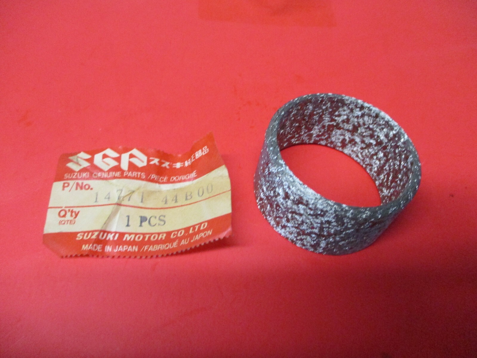 NOS OEM NEW ORIGINAL SUZUKI GSX-R750 GSX-R1100 MUFFLER CONNECTOR 14771-44B00のeBay公認海外通販｜セカイモン