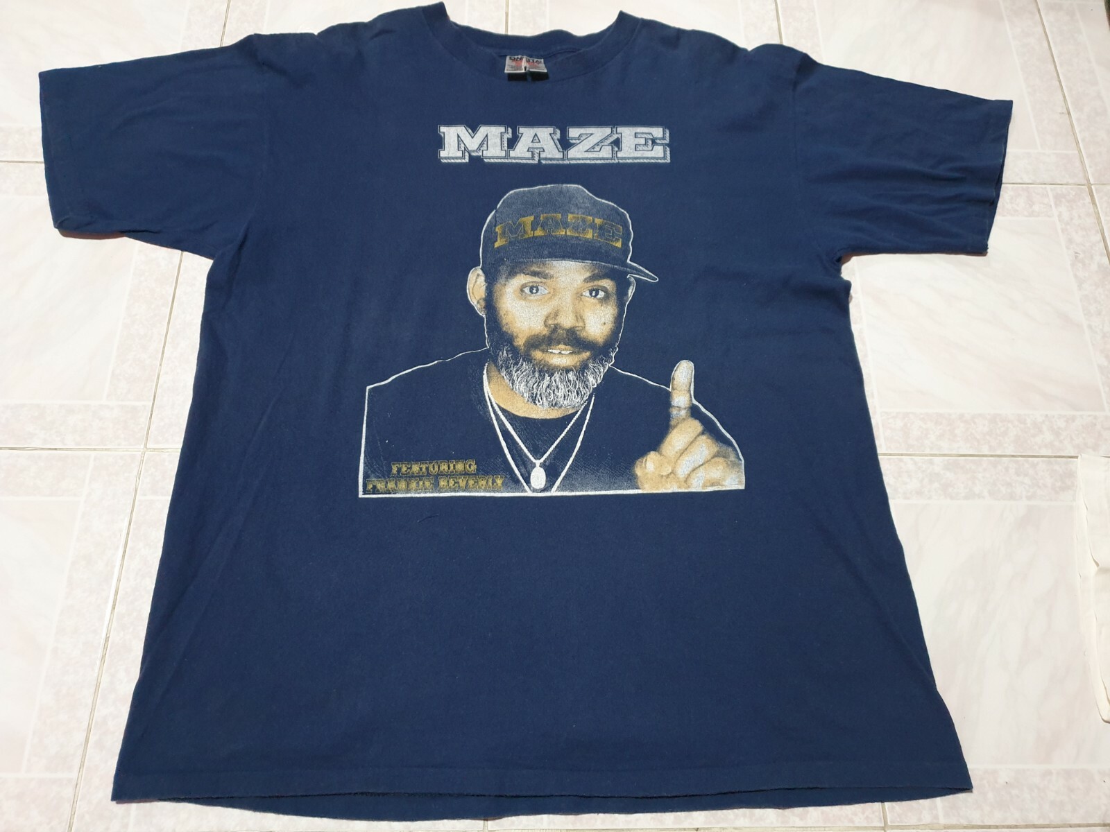VINTAGE Maze Frankie Beverly t shirt hip hop.rap tee r&b VINTAGE Maze Frankie Beverly t shirt hip hop.rap tee r&b