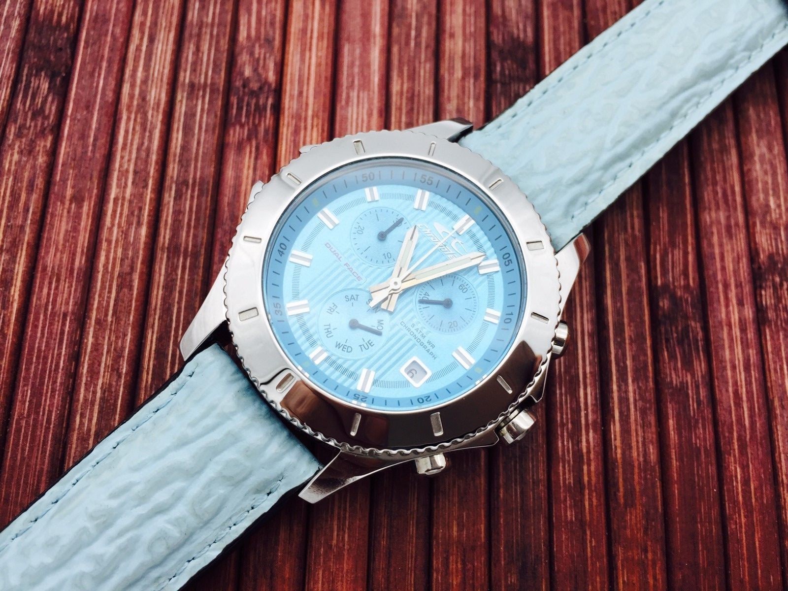 Chronotech DUAL FACE watch chronograph and analog - new and original ...