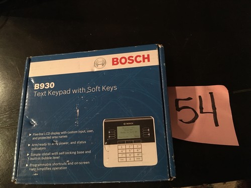 Купить Контрольные панели и клавиатуры Bosch B930 ATM style/alpha ...