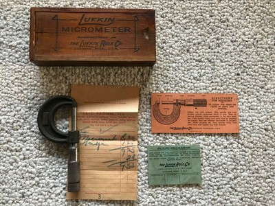 Micrometers - Lufkin Depth Micrometer