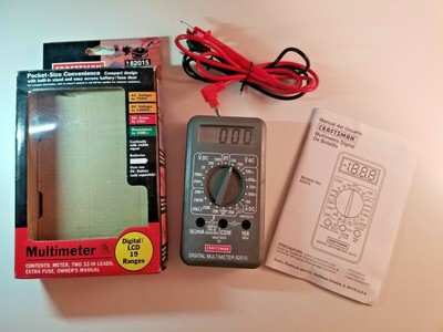 Multimeters - Craftsman Multimeter