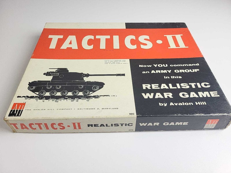 Tactics II (1958) – Board Game Guys