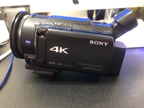 Sony 4K FDR-AX33 Camcorder With Charger And Battery | eBay Sony 4K FDR-AX33 Camcorder With Charger And Battery | eBay