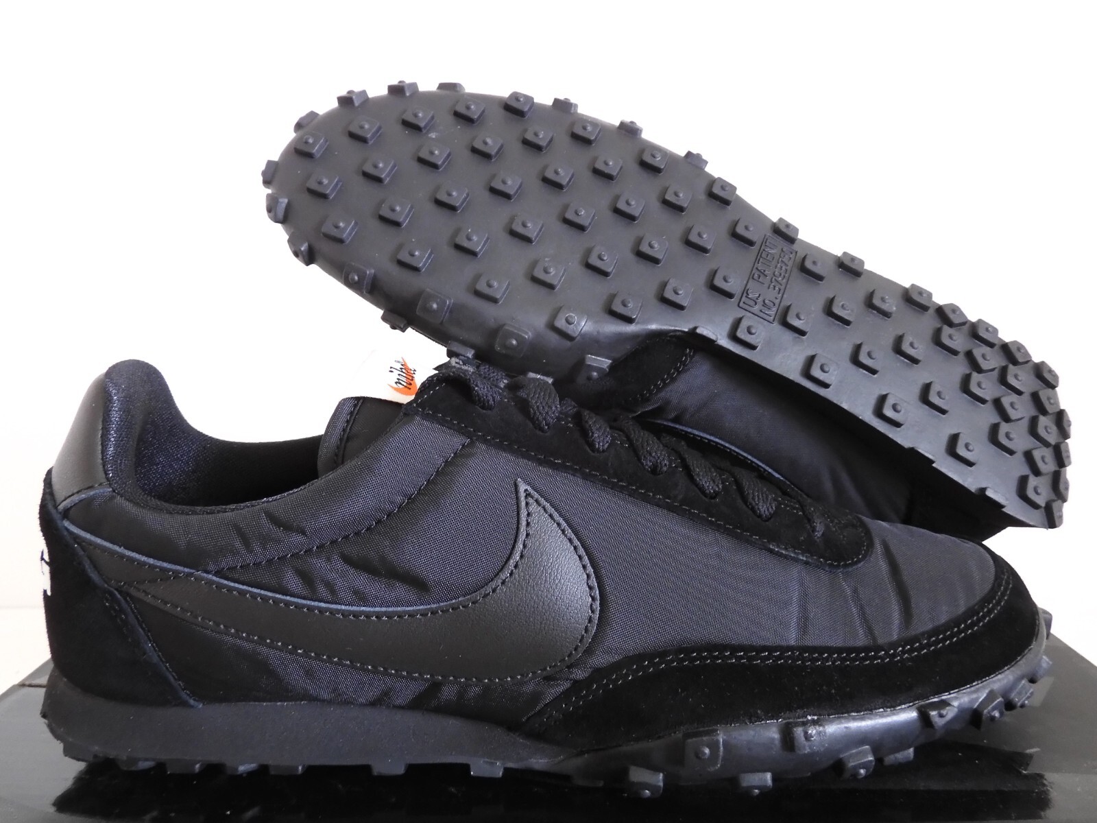 NIKE WAFFLE RACER 17 X CDG COMME DES GARCONS BLACK-WHITE SZ NIKE WAFFLE RACER 17 X CDG COMME DES GARCONS BLACK-WHITE SZ