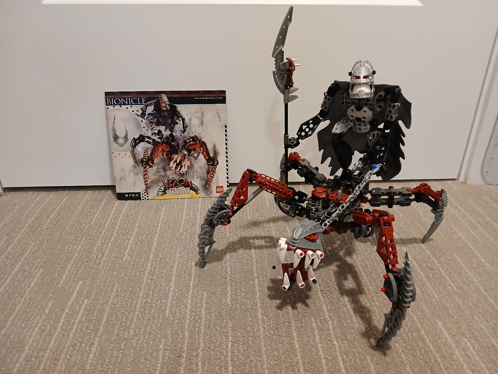 Купить LEGO Bionicle 8764 Vezon Fenrakk Complete Instructions (Наборы ...