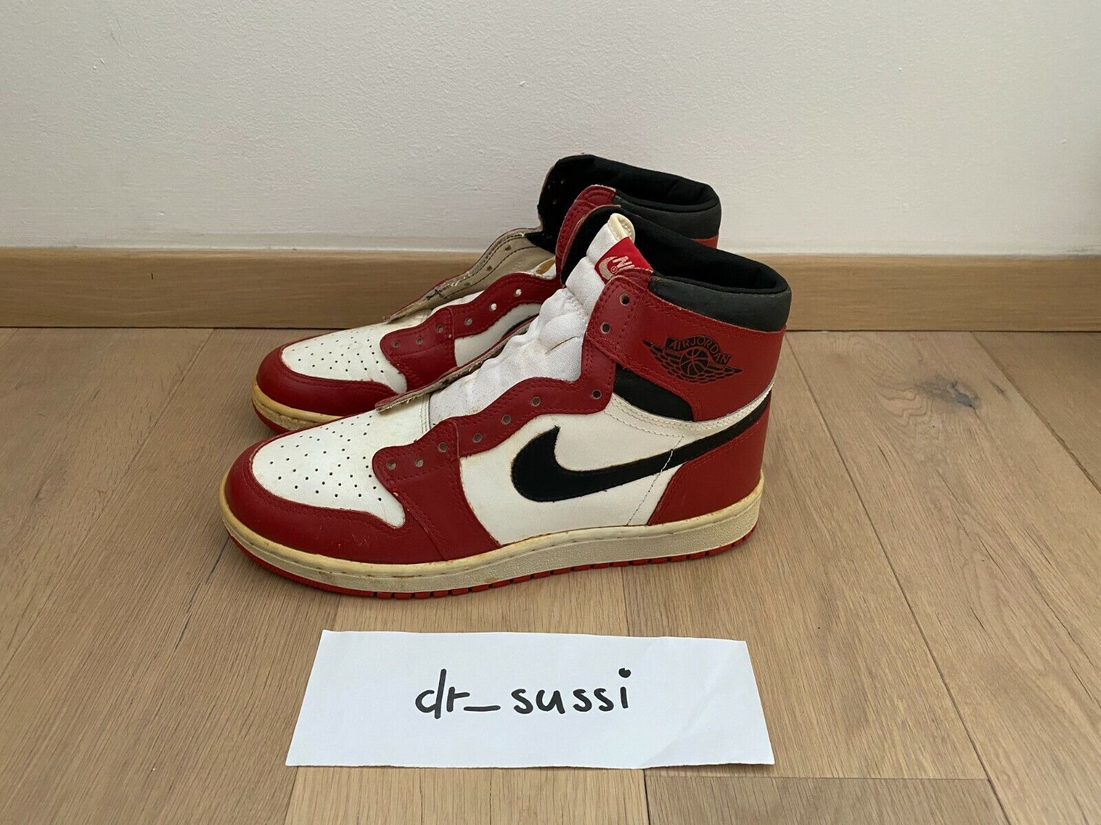 Original 1985 Air Jordan 1 Chicago US 11 unworn The Last Original 1985 Air Jordan 1 Chicago US 11 unworn The Last