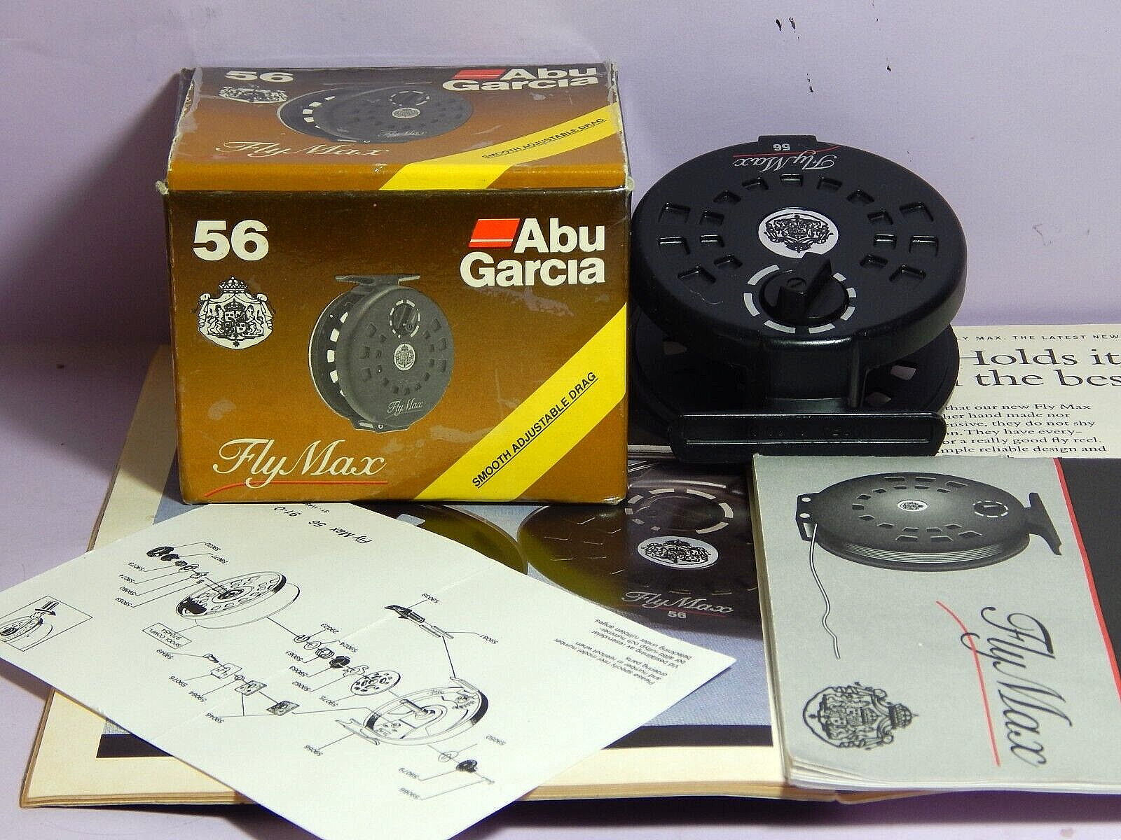 90's vintage ABU Garcia FlyMax 56 dia.3 90's vintage ABU Garcia FlyMax 56 dia.3