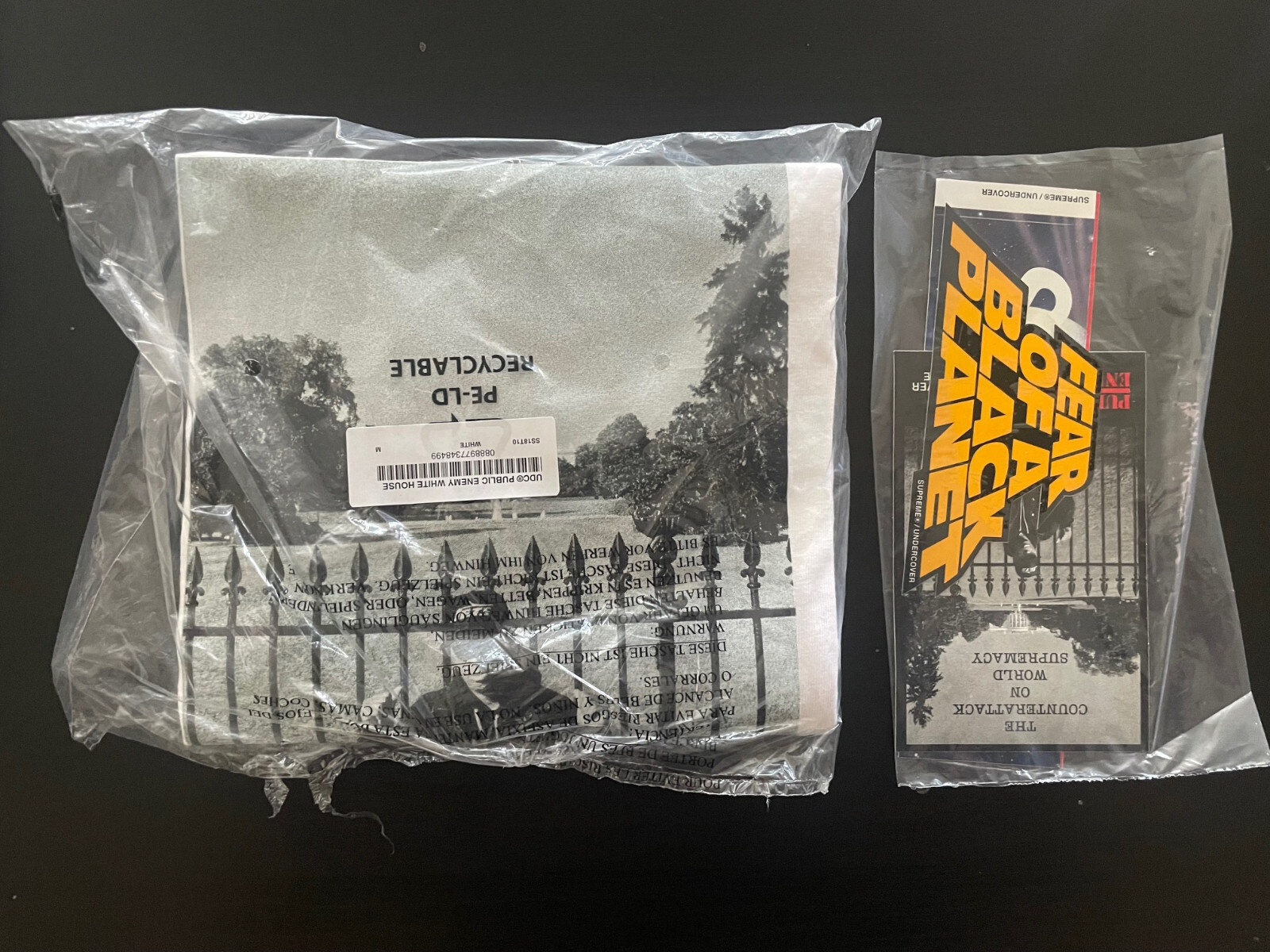 Supreme X Undercover X Public Enemy Whitehouse Tee SS18 Supreme X Undercover X Public Enemy Whitehouse Tee SS18