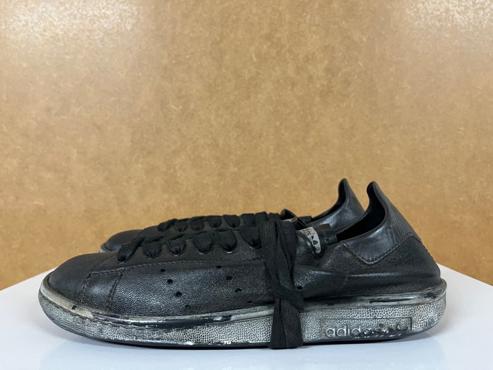 Balenciaga x Adidas Stan Smith WornOut Black White Wmns 6 Balenciaga x Adidas Stan Smith WornOut Black White Wmns 6
