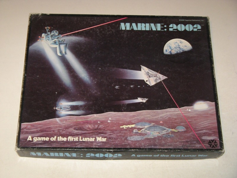 Marine: 2002 – A Game of the First Lunar War (1979) Board Game – Board Game Guys