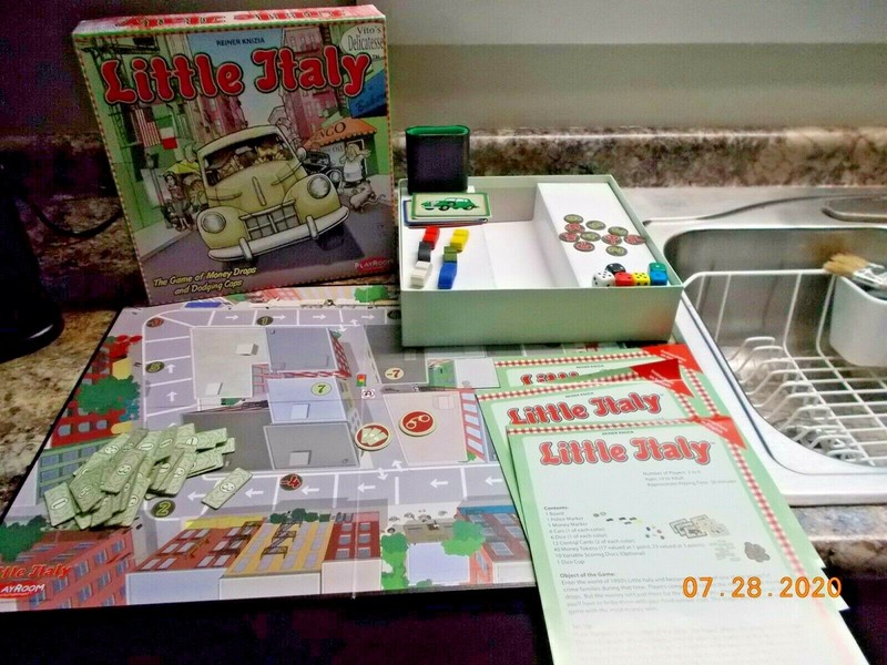 Little Italy (2007) Board Game – Board Game Guys