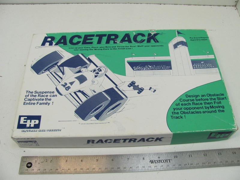 Racetrack (1973) – Board Game Guys