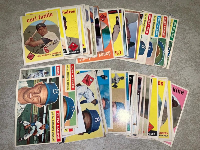 Los Angeles Dodger Baseball Cards
