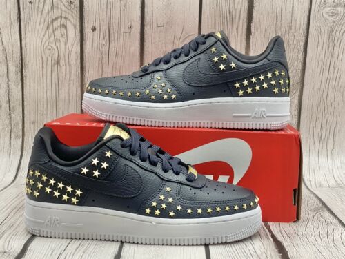 Nike Womens Air Force 1 Low Star-Studded Size 6 AR0639 001 Nike Womens Air Force 1 Low Star-Studded Size 6 AR0639 001