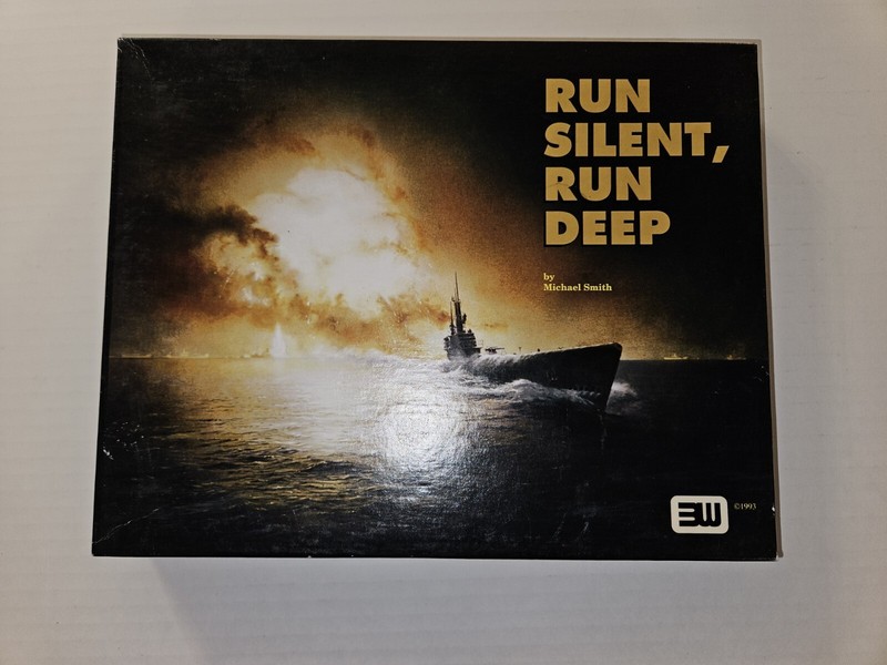 Run Silent, Run Deep (1993) Board Game – Board Game Guys