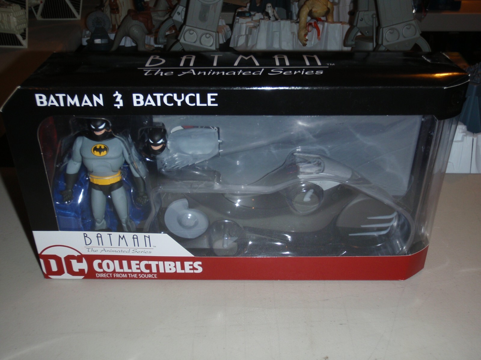 Batman and batcycle store