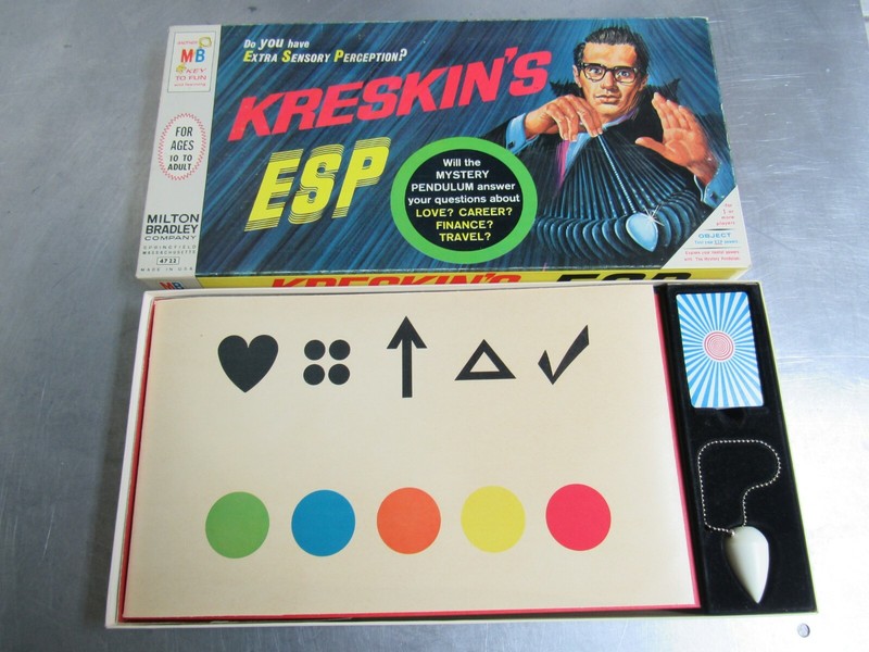 Kreskin’s ESP (1967) Board Game – Board Game Guys