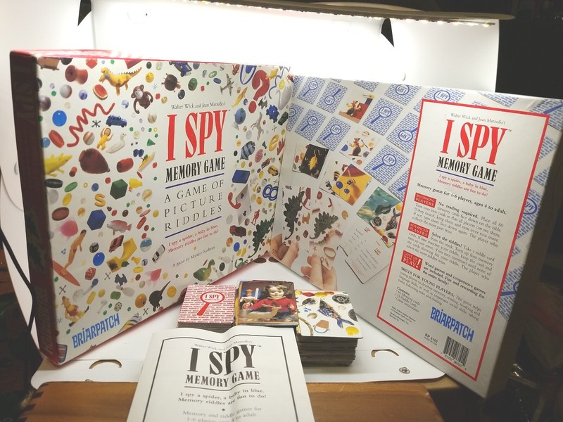 I Spy Memory Game (1995) Board Game – Board Game Guys
