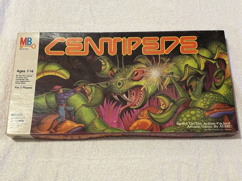 Centipede (1983) Board Game – Board Game Guys