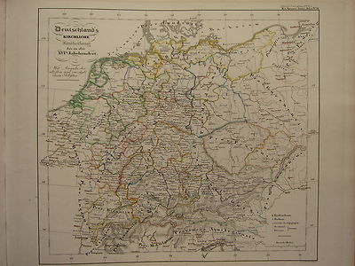 Europe - 1846 Map - Vatican