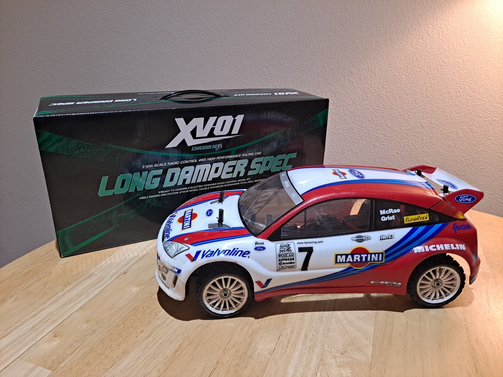Tamiya 1/10TH XV-01 Long Damper SPEC Chassis Rally Ready Tamiya 1/10TH XV-01 Long Damper SPEC Chassis Rally Ready