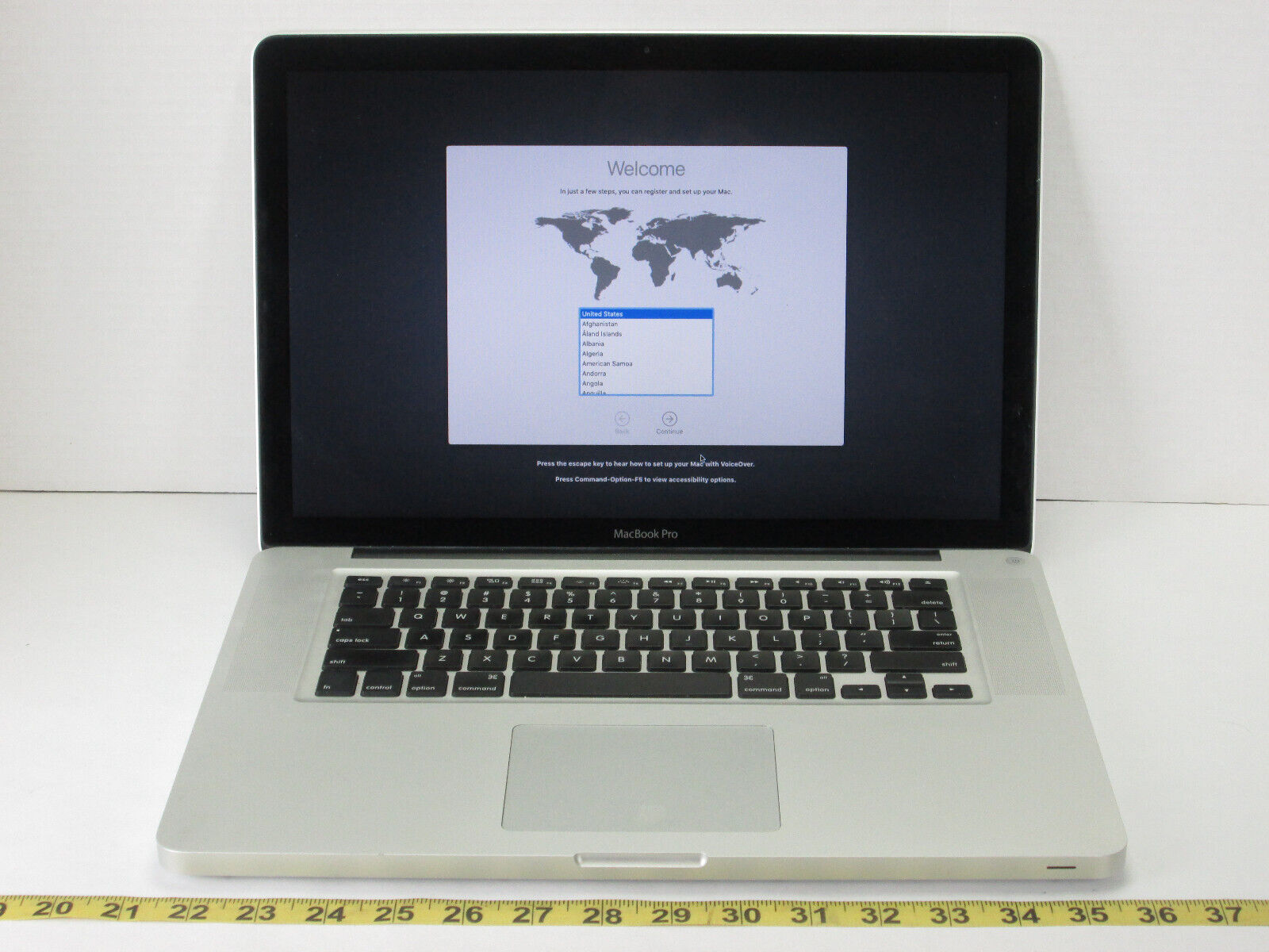 MacBook Pro 9,1 A1286 Laptop Computer Intel Core i7 4GB RAM MacBook Pro 9,1 A1286 Laptop Computer Intel Core i7 4GB RAM