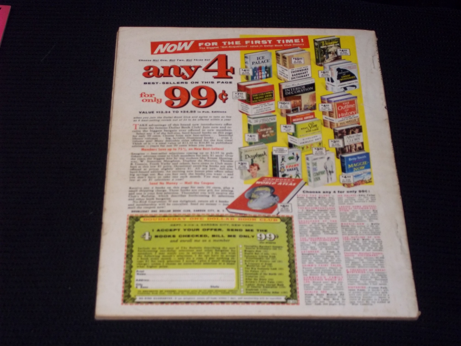 1959 April Movieland and TV Time Magazine Doris Day Cover
