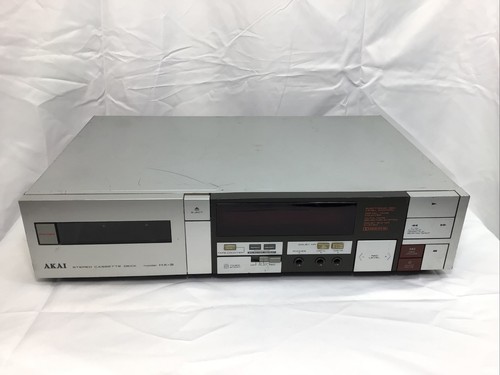 VINTAGE AKAI Stereo Cassette Deck Model HX-3 RARE
