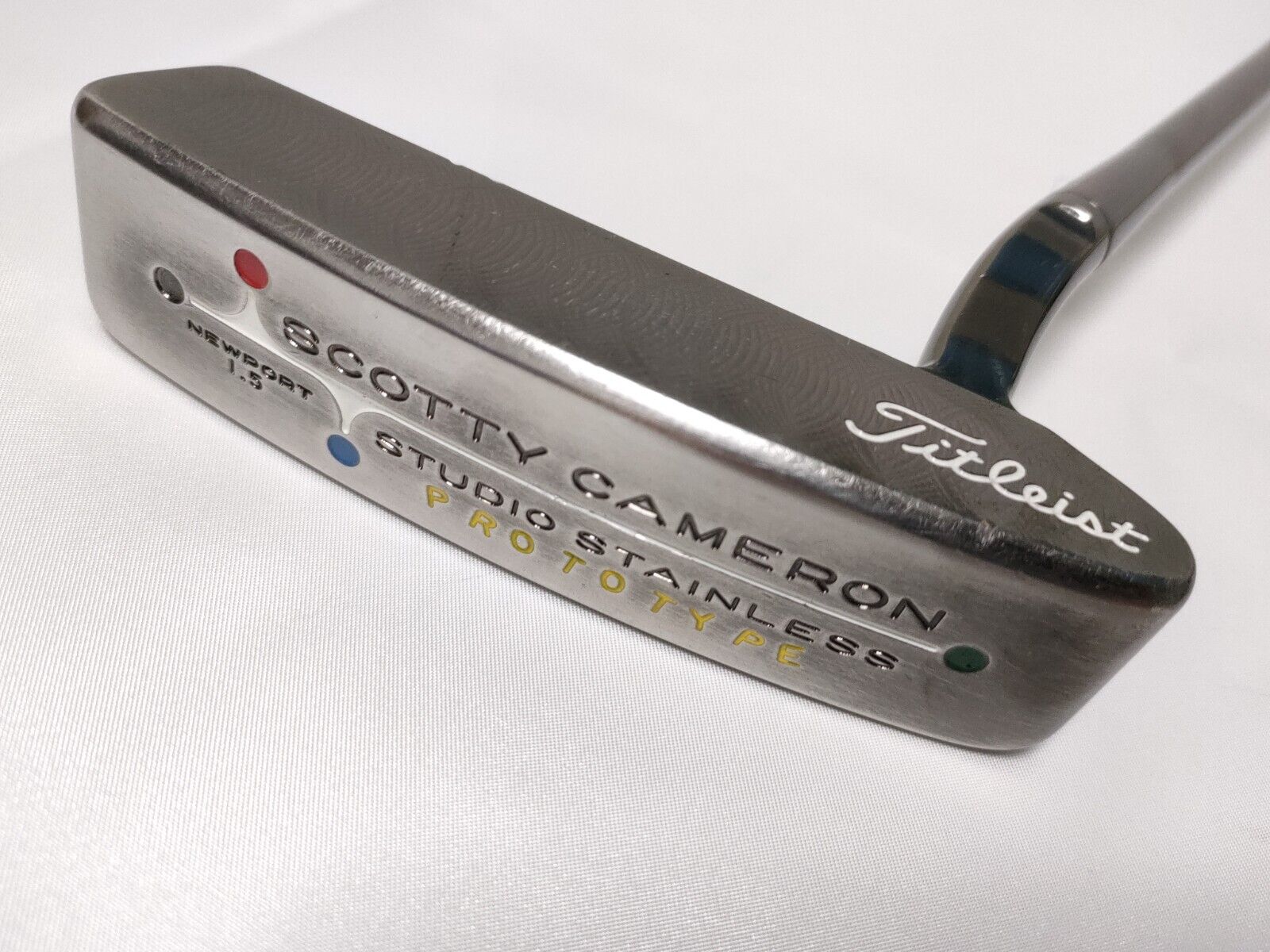 Scotty Cameron Putter STUDIO STAINLESS PROTOTYPE NEWPORT 1.5 Scotty Cameron Putter STUDIO STAINLESS PROTOTYPE NEWPORT 1.5