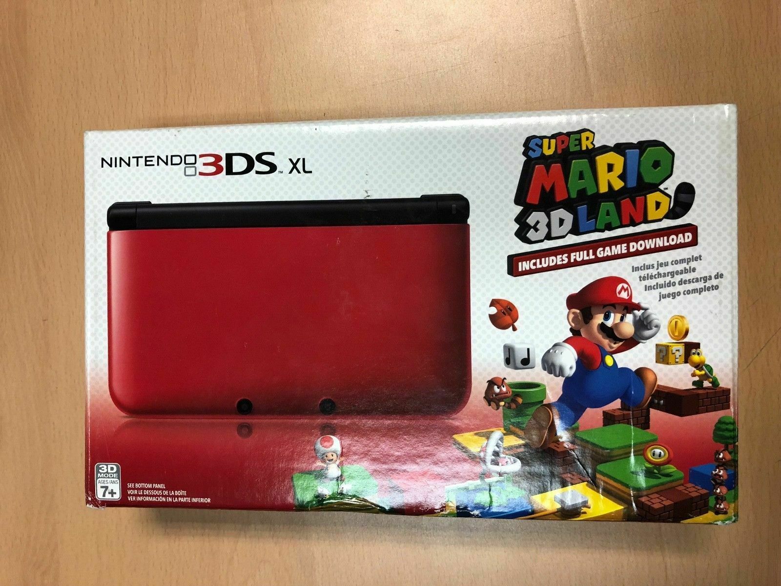 Nintendo 3DS XL Portable Gaming Console - Red and Black for sale online ...