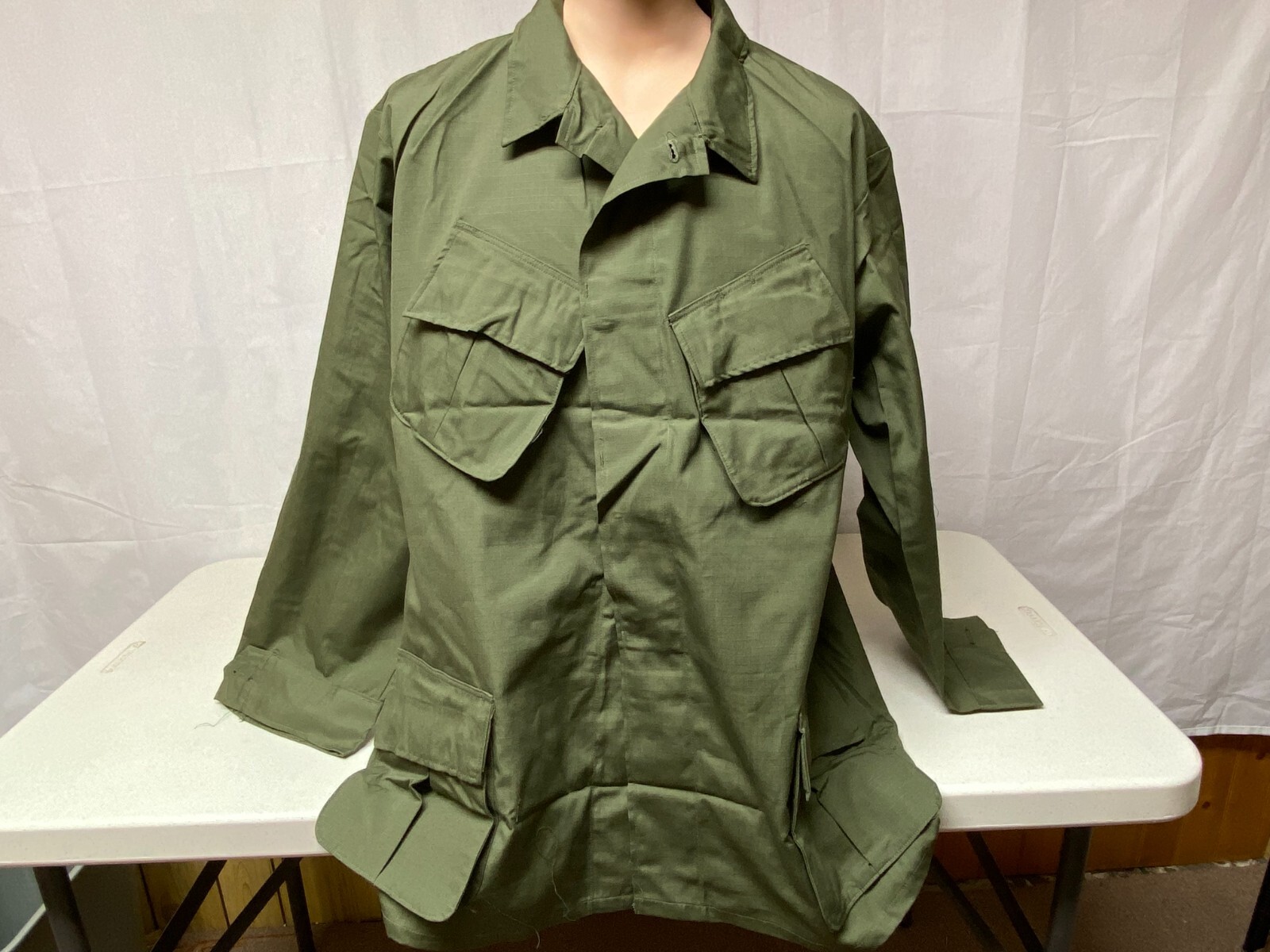 F0020LL Orig US Military Vietnam 4 Pocket Ripstop Jungle F0020LL Orig US Military Vietnam 4 Pocket Ripstop Jungle