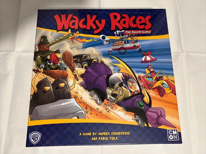 Wacky Races: The Board Game (2019) Board Game – Board Game Guys