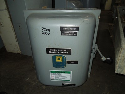 Transfer Switches - 200 Amp Manual Transfer Switch