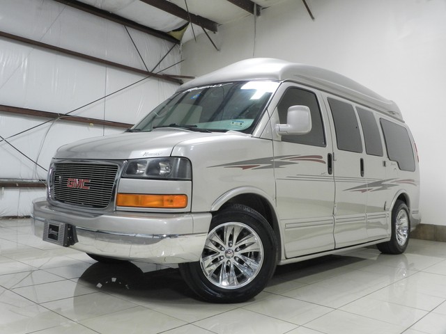 Gmc Savana High-top Regency Conversion Van One Owner Tv/dvd 3rd Row ...
