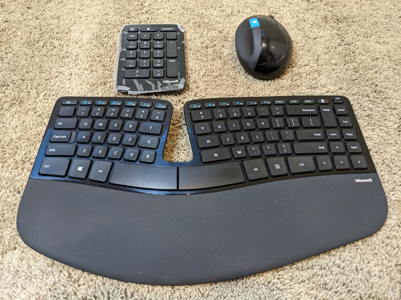 Купить Клавиатура+мышь Microsoft Sculpt Ergonomic Desktop Wireless USB ...