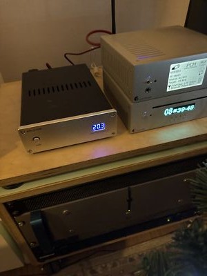 High Voltage Vacuum Tube Preamplifier MINI 2J27S Heaterless Tube Preamp ...