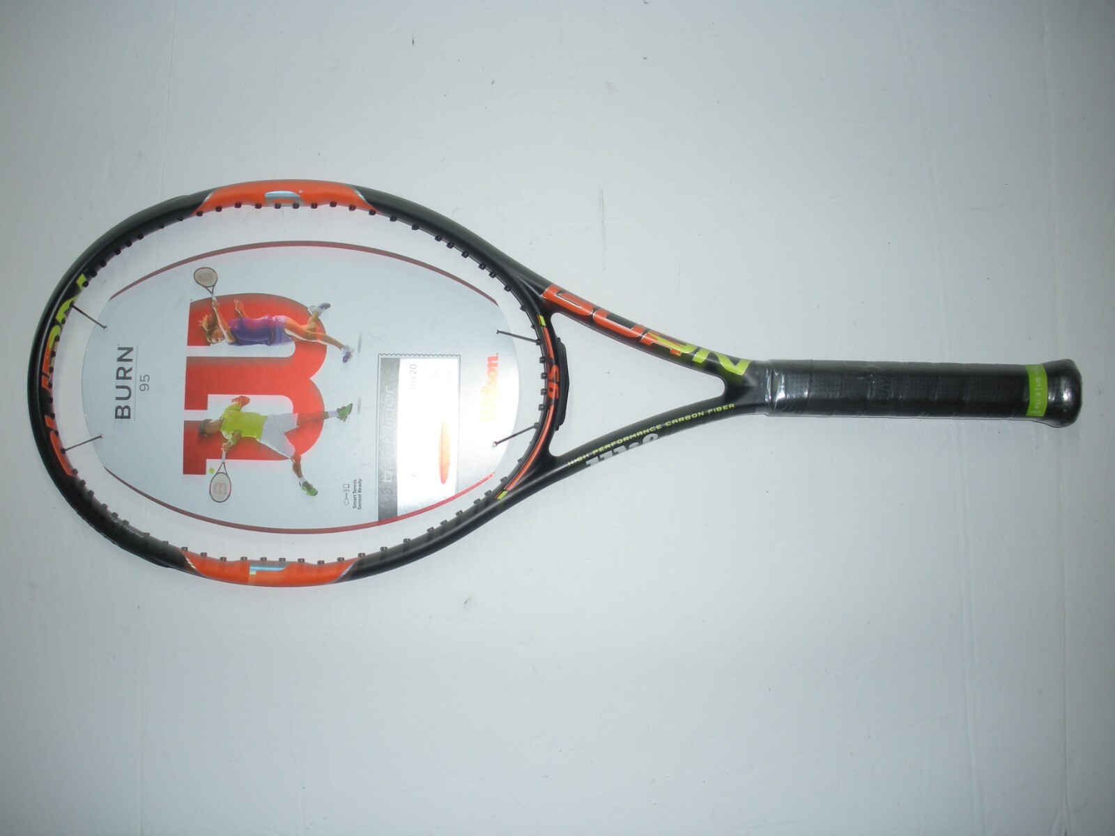WILSON BURN 95 1st GEN (X2 SHAFT) 10.9oz TENNIS RACQUET 4 3 WILSON BURN 95 1st GEN (X2 SHAFT) 10.9oz TENNIS RACQUET 4 3