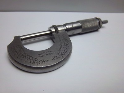 Micrometers - Craftsman Micrometer