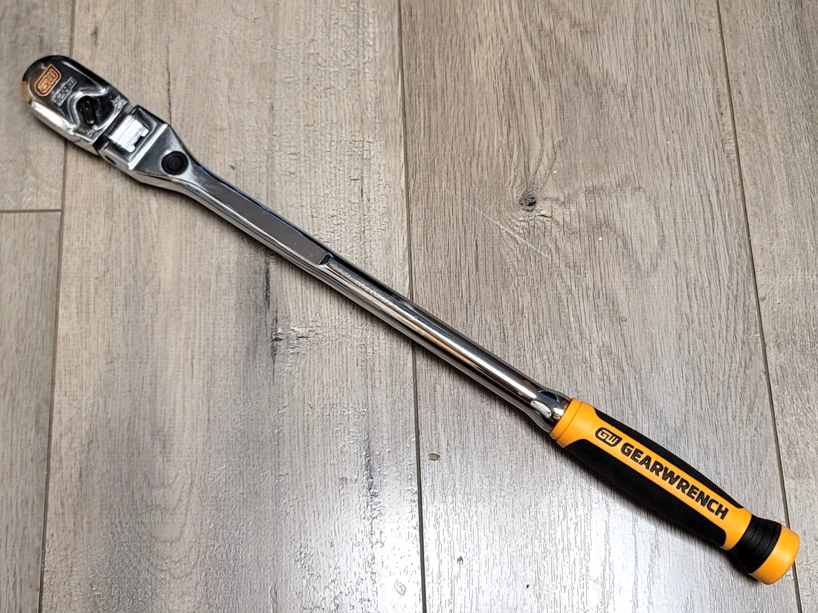Gearwrench 120XP 1 2 x 19 Long Handle Locking Flex Ratchet w Soft Grip 81375 eBay