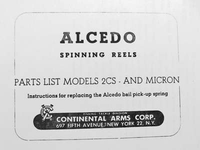 Spinning Reels - Alcedo Reel