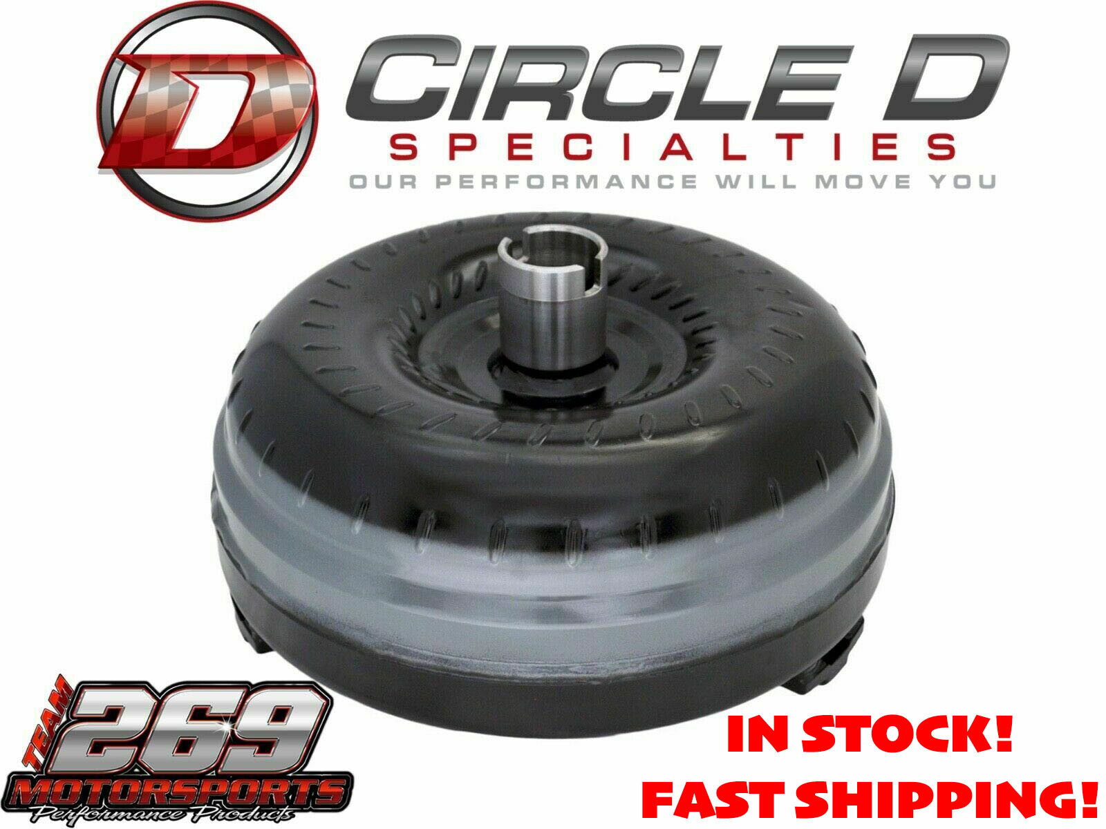 6L80 Circle D Torque Converter 278mm 3000 3200 RPM Stall w Billet Front HD eBay