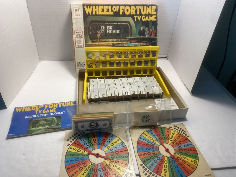 Wheel of Fortune (1975) Board Game – Board Game Guys
