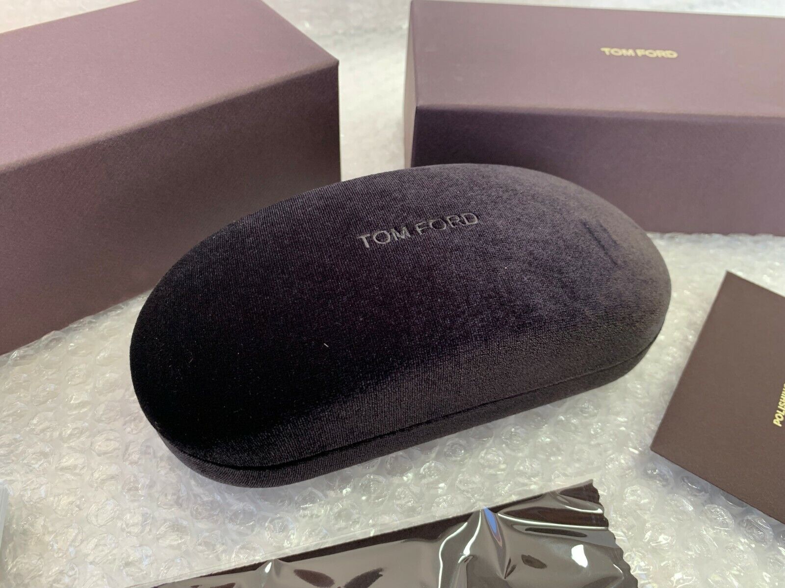 Tom Ford Sunglasses Case Authentic Brown Italy Tf Black Tom Ford Sunglasses Case Authentic Brown Italy Tf Black