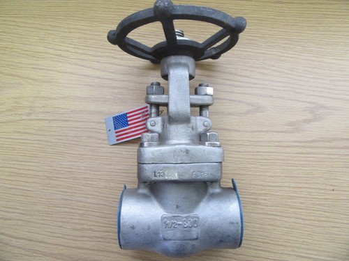 Powell Gate Valve 1-1/2" Ga08t6logb C-800 Cast Stainless 1600 Psi