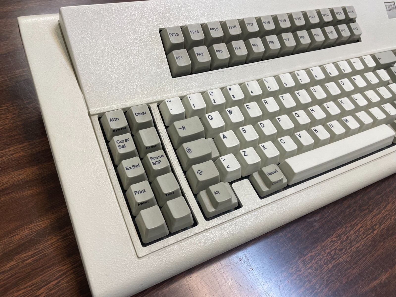 Vintage 1985 Ibm Model F 122 Keyboard Clean