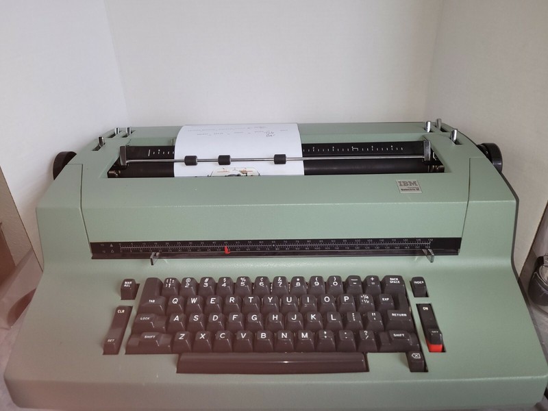 1974 IBM Selectric II on the Typewriter Database
