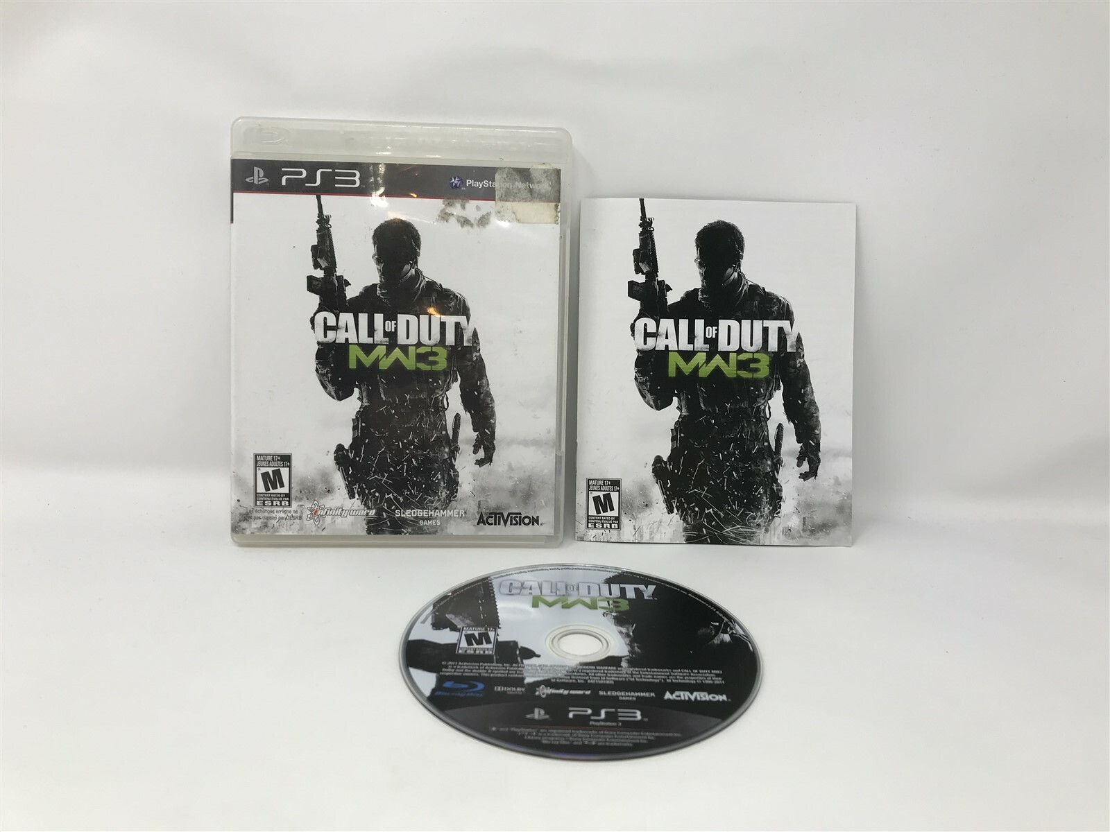 Call of Duty Modern Warfare 3 Sony Playstation 3 PS3 Complete in box FRENCH